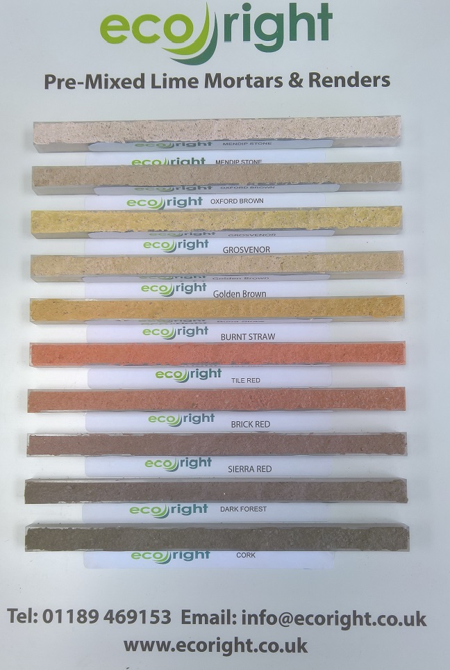 Hydraulic Lime Mortar Mixes | Silos & IBCs & 25kg Bags | EcoRight